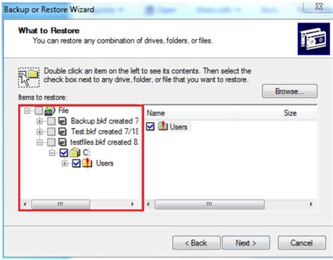 Restore A Windows Backup File Step By Step Guide