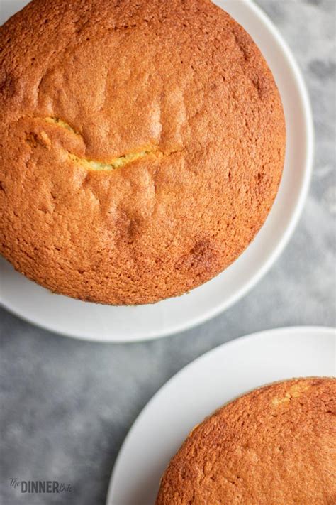 Easy Vanilla Sponge Cake Recipe The Dinner Bite