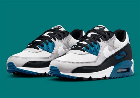 Nike Air Max 90 White Black Teal Fb9658 002