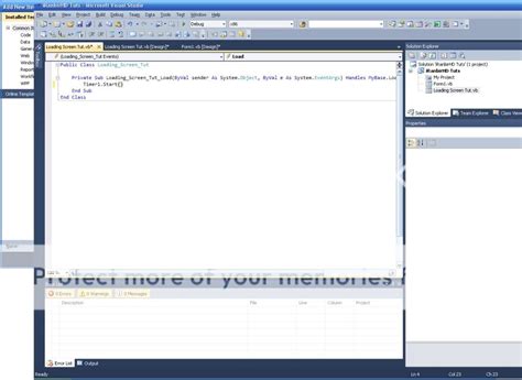 How To Create A Custom Splash Screen Loading Screen VB Se EnSins Gaming Community