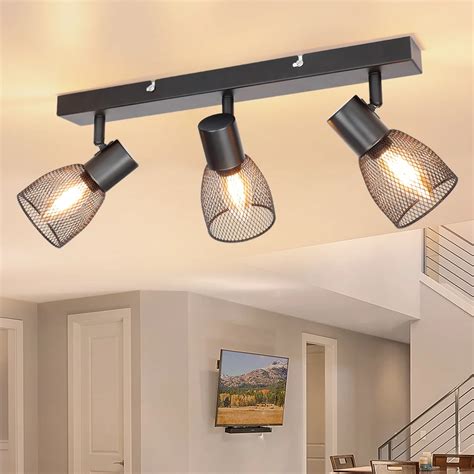 厨房客厅卧室用发光二极管吸顶灯可旋转三向可调现代吸顶灯