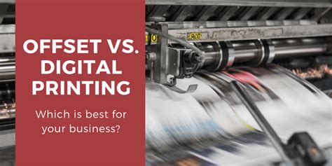 Digital Vs Offset Printing Which Is Best For Your Business Professional Printing Center
