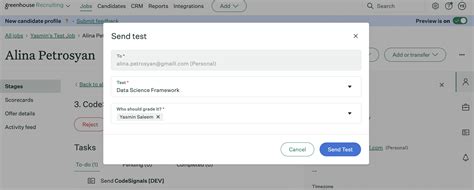 Send Codesignal Assessments From Greenhouse Codesignal Knowledge Base