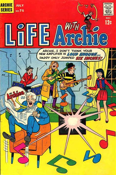 Life With Archie 75 VG Archie Low Grade Comic July 1968 The