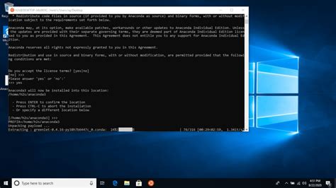 How To Install Anaconda On Wsl Windows 1011 Using Ubuntu Linux App