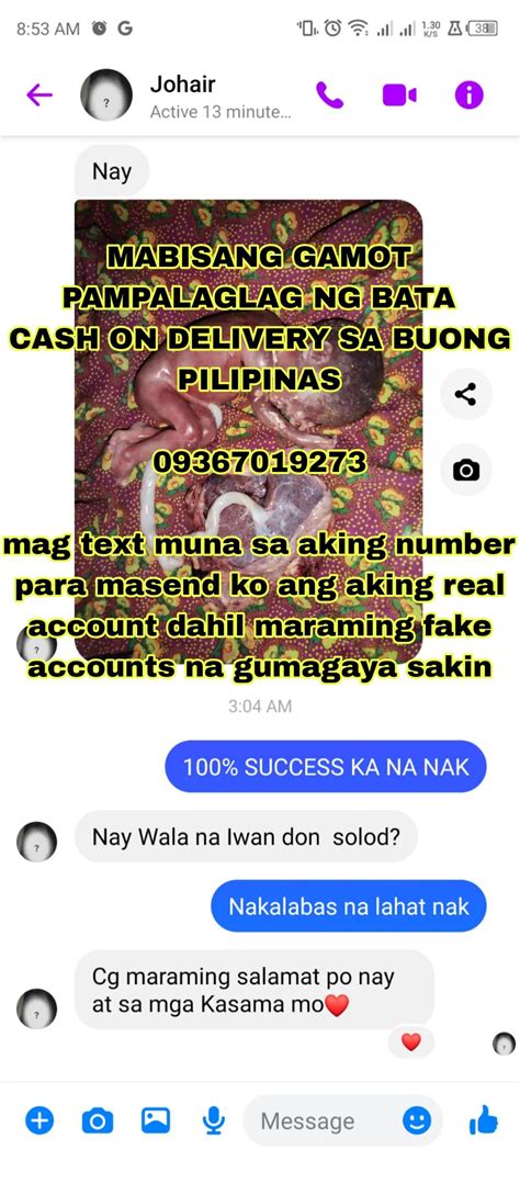 Gamot Pampalaglag Ng Bata Mag Text Muna Dito Sa Aking Number