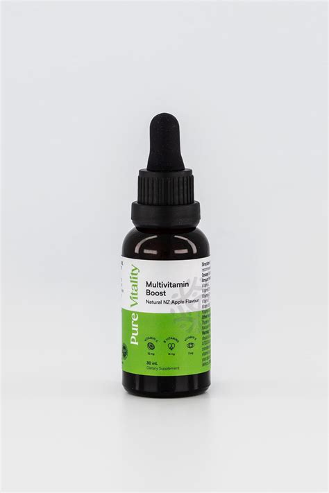 Multivitamin Boost Drops Pure Vitality Limited