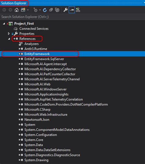 Installing NuGet Packages In Visual Studio