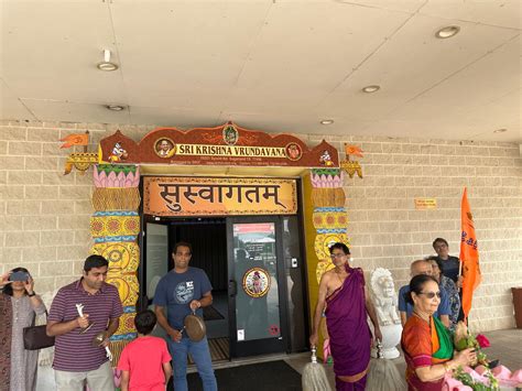 Shri Krishna Vrundavana Skv Houston Shree Ram Mandir 2024