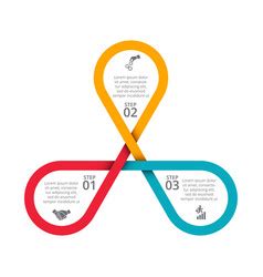Abstract Felements Of Cycle Diagram With 5 Steps Vector Image