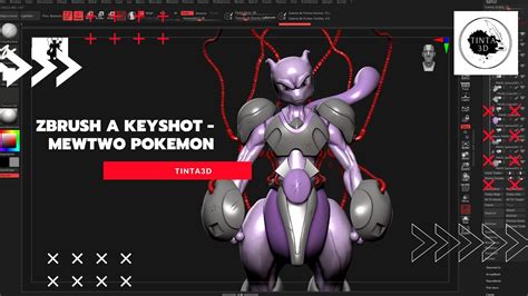 Artstation Mewtwo Armor Pokemon