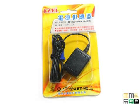 Ac 110v轉dc 12v1a 變壓器 大4pin接頭風扇燈光延長轉接線★組裝用線整線工具線材工具轉接設備 硬派精璽