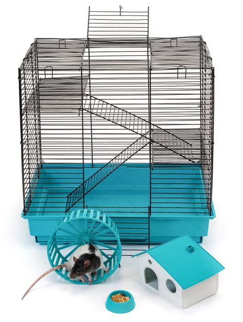 Клетка для грызунов 42х30х45см: для хомяков, для крыс PetTails, №3 ...