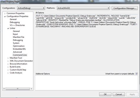 C Visual Studio 2010 Compiler Options Stack Overflow