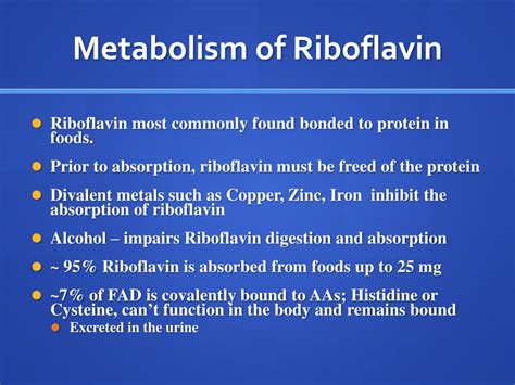 Ppt Thiamin Riboflavin And Niacin Powerpoint Presentation Free