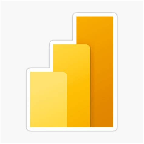 Powerbi Data Analytics Sticker For Sale By Mdaccount Redbubble