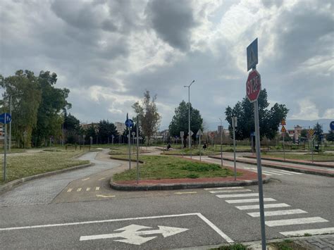 Οδική ασφάλεια Κοινή ευθύνη Επίσκεψη στο Πάρκο Κυκλοφοριακής αγωγής 9ο Γυμνάσιο Λαμίας