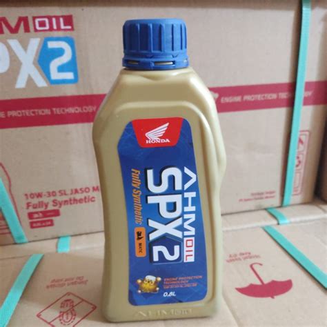 Jual Paket Oli Spx 2 Dan Oli Gardan AHM Honda 10w 30SL Original