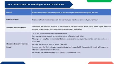 ppt ietm for beginners a quick guide to ietm software powerpoint
