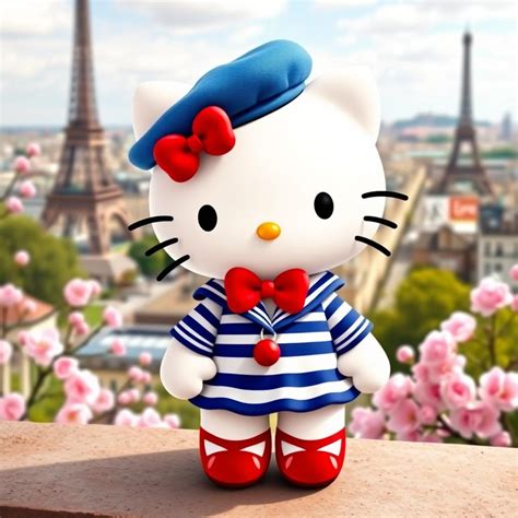 Hello Kitty A Whimsical French Fashionista