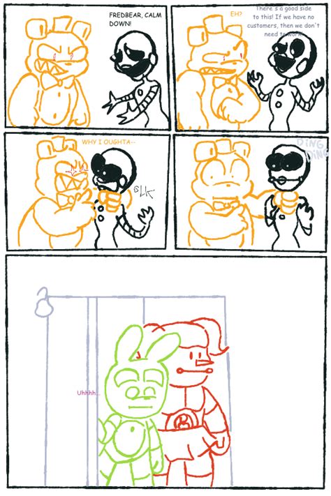 Comic Fnaf Saturday Morning Page 5 Rfivenightsatfreddys