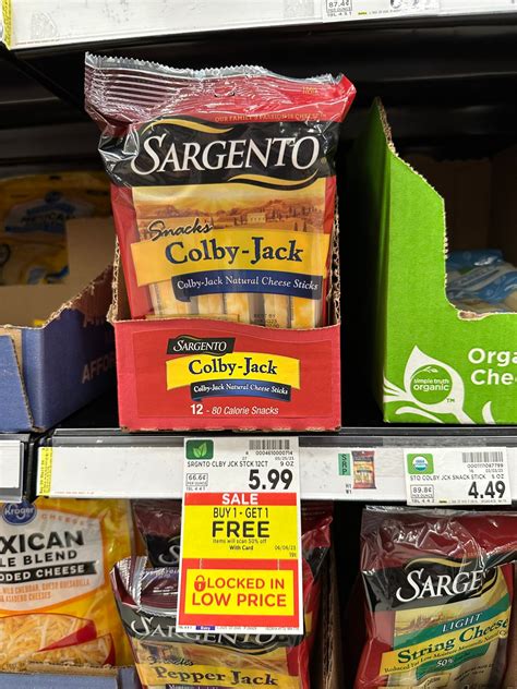 Sargento String Cheese Is B1g1 Free At Kroger Kroger Krazy