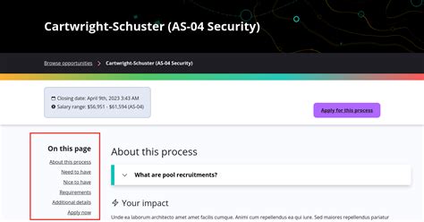 Missing Side Margin On View Pool Page · Issue 6028 · Gctc Ntgcgc Digital Talent · Github