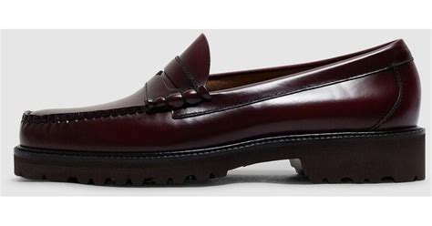 G H Bass And Co Weejun 90s Larson Penny Loafer In Brown Lyst