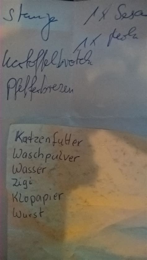 Zettel Wirtschaft