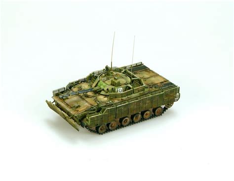 Bmp3 Infantry Fighting Vehicle With Cage Armour Model Collect Ua72055