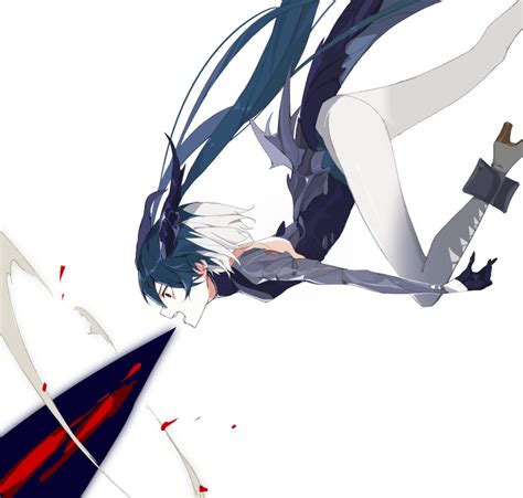 Safebooru 1girl Blue Hair Dragon Girl Dragon Horns Dragon Tail