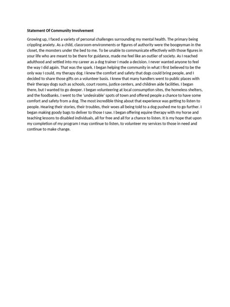 Statement Of Community Involvement Pdf