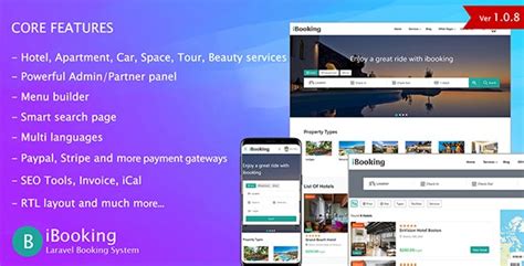 Ibooking Laravel Booking System Clean Codz