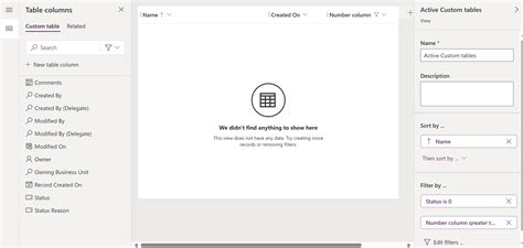 Remove Dependencies Between Columns And Views Power Platform Microsoft Learn