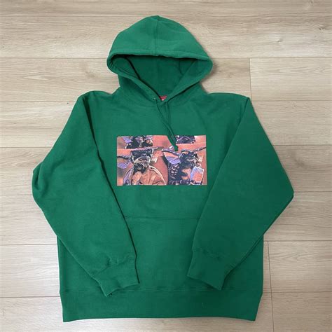【未使用】新品 未使用 国内正規品 Supreme シュプリーム Gremlins Hooded Sweatshirt Green グレムリン
