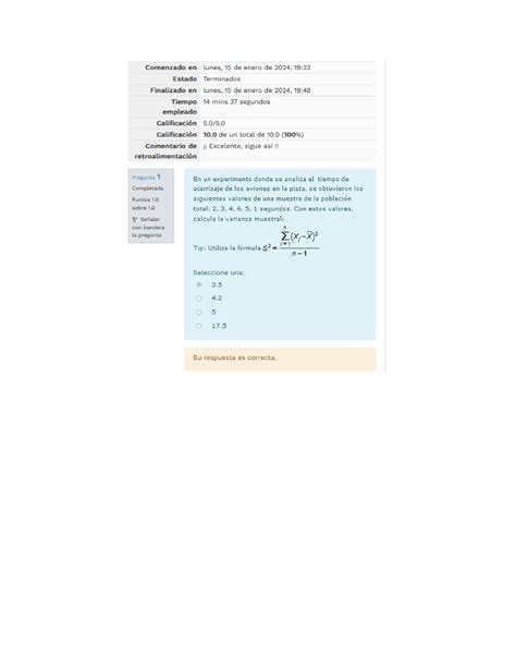 Estadistica y probabilidad semana examen Estadística y Probabilidad Studocu