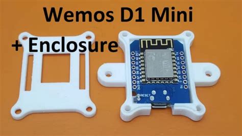 WEMOS D1 MINI Enclosure Case ESPHOME UK WIFI Arduino HOME ASSISTANT