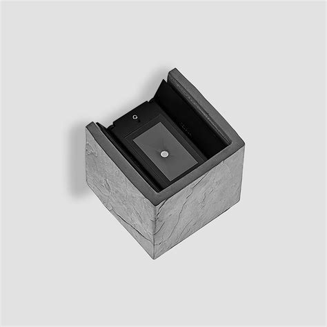Lucande Aplique Led Para Exterior Naja Aspecto Pizarra Lamparaes