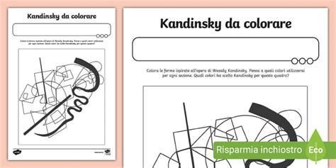 disegno di kandinsky da colorare teacher made twinkl