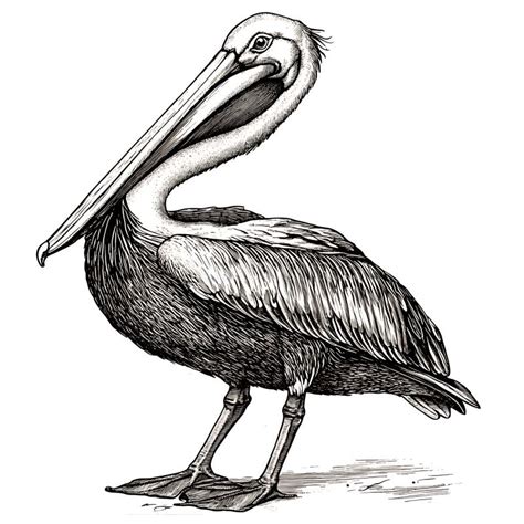 Pelican Sketch Stock Illustrations 1767 Pelican Sketch Stock
