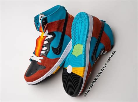 Diorr Greenwood X Nike Sb Dunk High Fq1775 400 Sneakerfiles