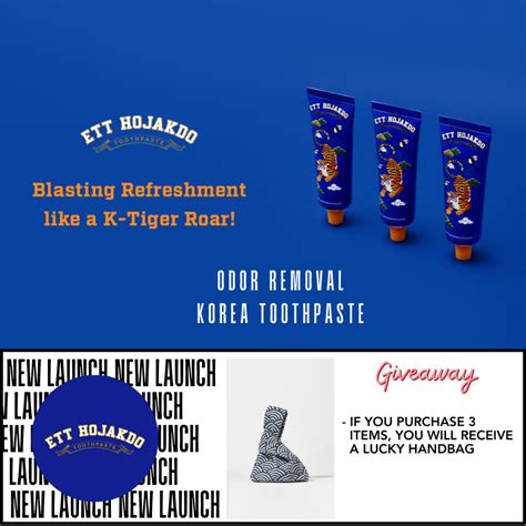 Hojakdo Odor Removal Korea Toothpastetakes Care Of Plagueandtartar