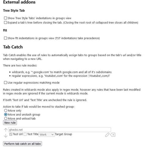 Create Tab Groups Stash And Unload Tabs In Firefox With Tiled Tab