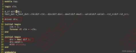 System Verilog基础知识总结与复习（连接设计和测试平台）systemverilog测试silva94的博客 Csdn博客