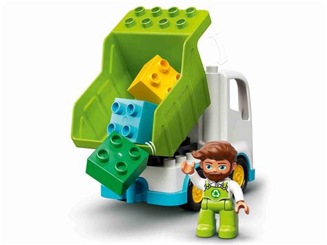 Lego Duplo M Llabfuhr Und Wertstoffhof M Llauto Wertstofftonnen Lobigo De Spielzeug