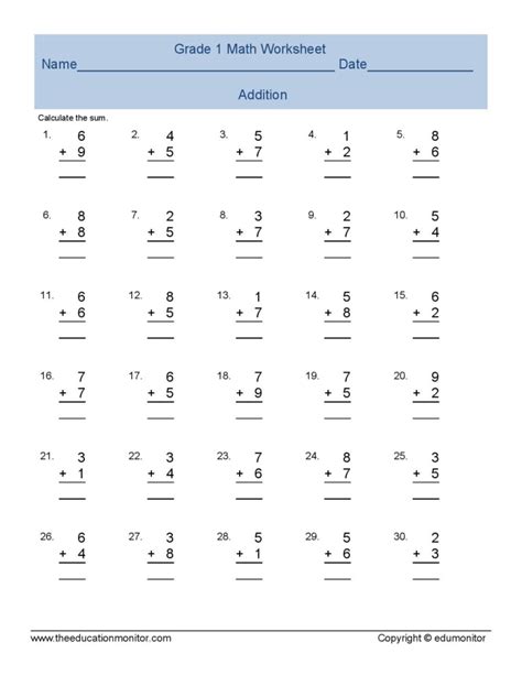 Go Math 1st Grade Worksheets 1st Grade Math Worksheets