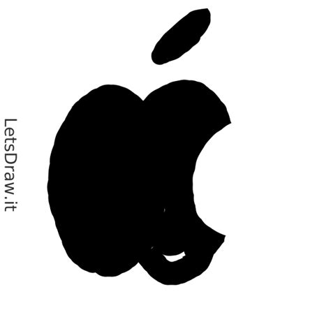 How To Draw Apple Logo N153o7ppa Png LetsDrawIt