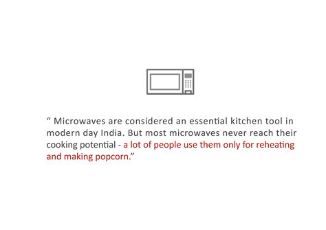 Microwave Interface On Behance