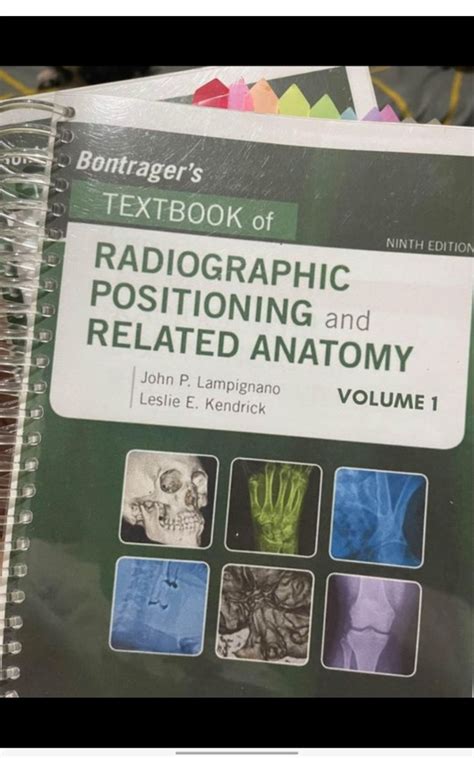 Bontragers Radiographic Positioning And Related Anatomy Book Volume 1