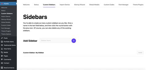 Sidebars And Widget Areas Predefined And Custom Impeka Tutorial